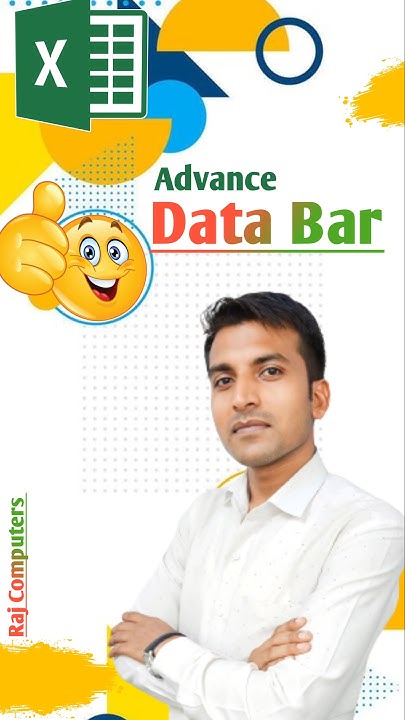 Advance Data Bar in excel | Raj Computers | Raj sir #shorts #rajcomputers #rajsir - YouTube