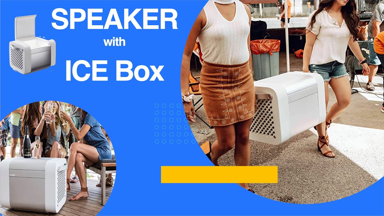 Speaker with Ice box | Innovative travelling Gadgets | Party Gadget ...