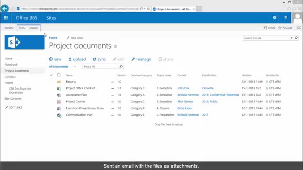 How To Send Emails With Multiple Documents Attached In CTB DocTools For Sharepoint YouTube How To Send Emails With Multiple Documents Attached In CTB DocTools For Sharepoint YouTube
