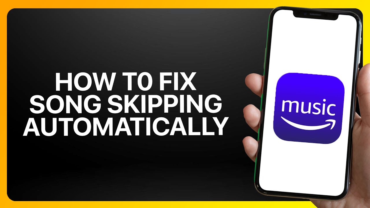 How To Fix Songs Skipping Automatically in Amazon Music ! Tutorial ...