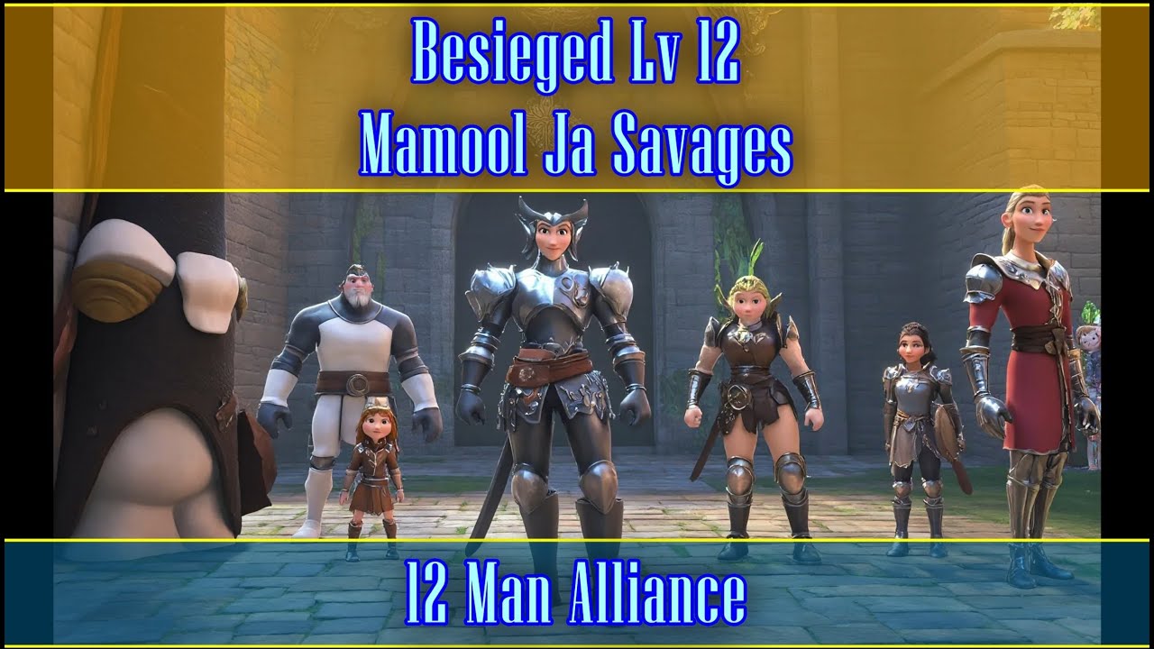 FFXI: Besieged lv12 Mamool Ja Savages - 12 man alliance 2025 - YouTube