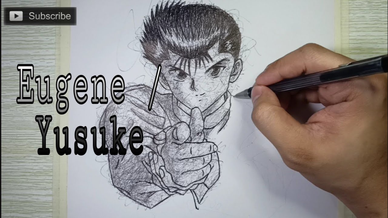 EUGENE | GHOST FIGHTER | Scribble Art - YouTube