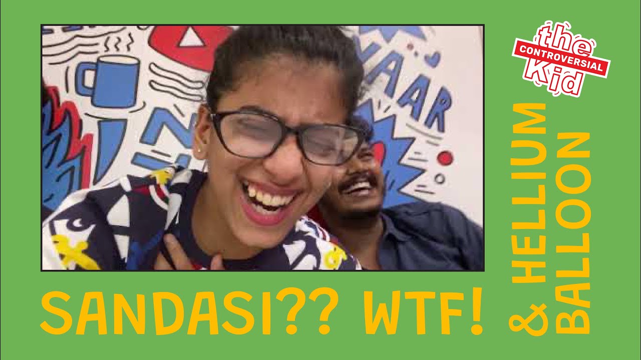 SANDASI & HELIUM BALLOON CHALLENGE - YouTube