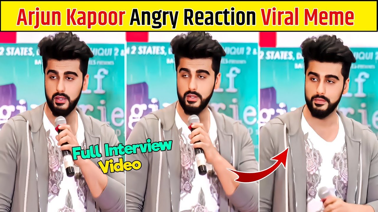 Arjun Kapoor Exposed 😲 Arjun Kapoor Viral Meme Video Explained |arjun kapoor meme original video ...