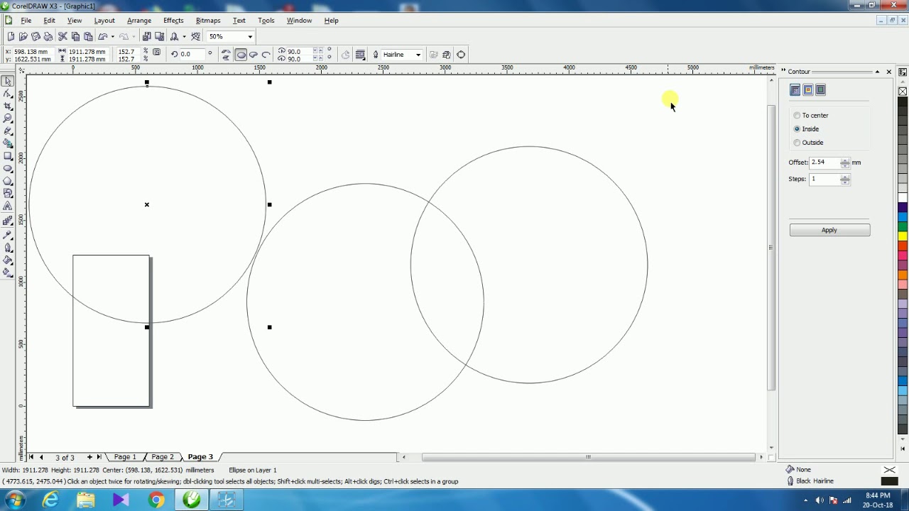 COREL DRAW X3 TUTORIAL 2 - YouTube