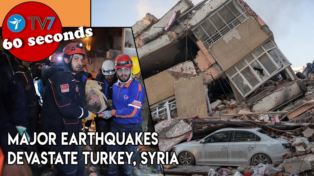 Major Earthquakes Devastate Turkey, Syria - This Week in 60s, 11 ...