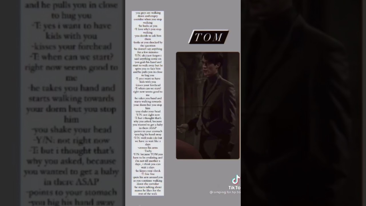 How Tom Riddle Would react to… - YouTube