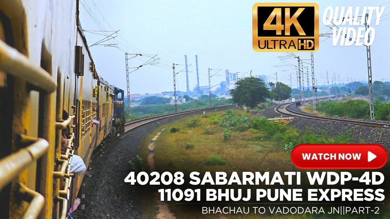 [PART-2] 11091 BHUJ PUNE EXPRESS FULL JOURNEY - YouTube