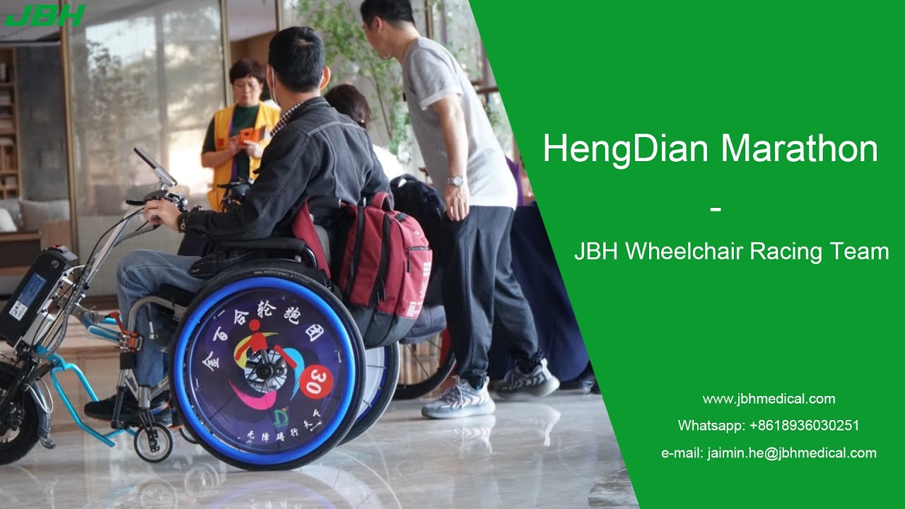 HengDian Marathon - JBH Wheelchair Racing Team - YouTube