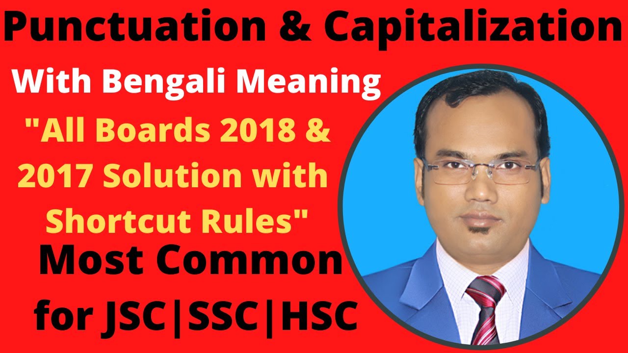 Punctuation And Capitalization All Boards Solution 2018 2017 With Punctuation And Capitalization All Boards Solution 2018 2017 With