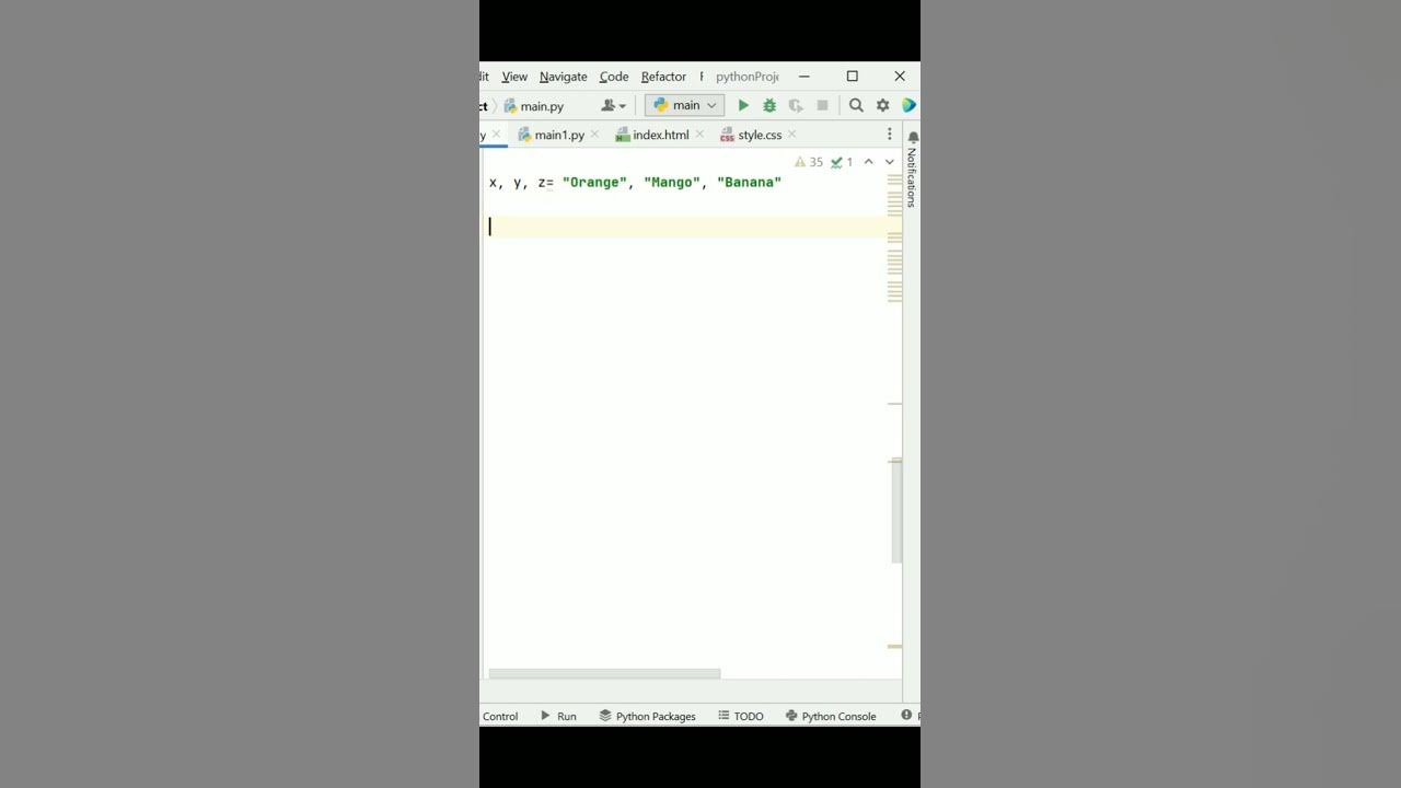 Assign Multiple Values Python Variable Shorts Python Variable Programming Youtube 