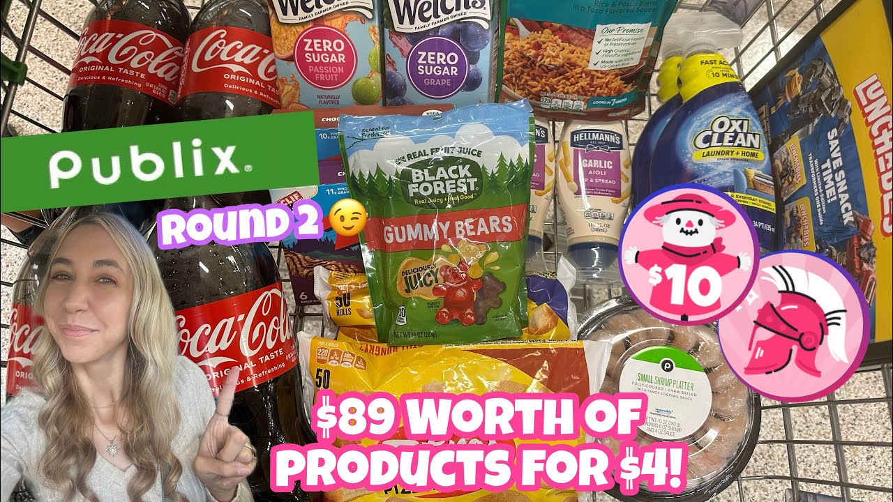 PUBLIX HAUL ROUND 2 10/23-10/29 | COMPLETING IBOTTA BONUSES | EASY ...