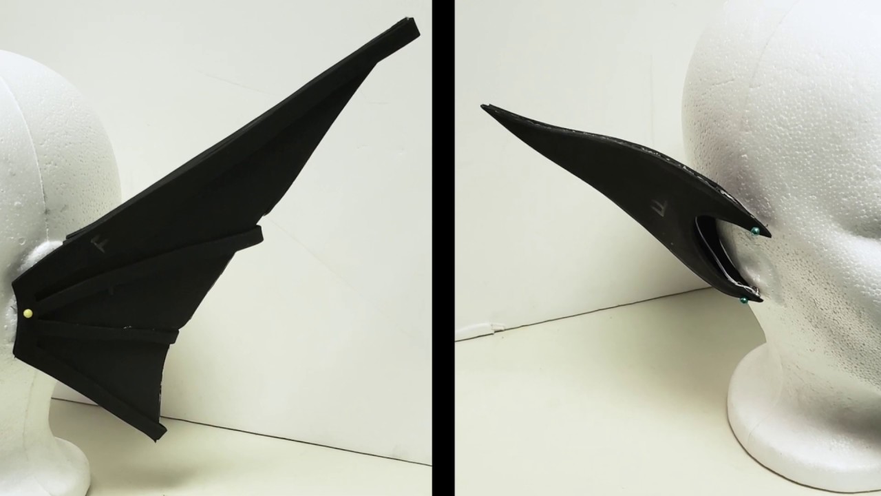 Foam Fish/Elf Ear Tutorial - YouTube