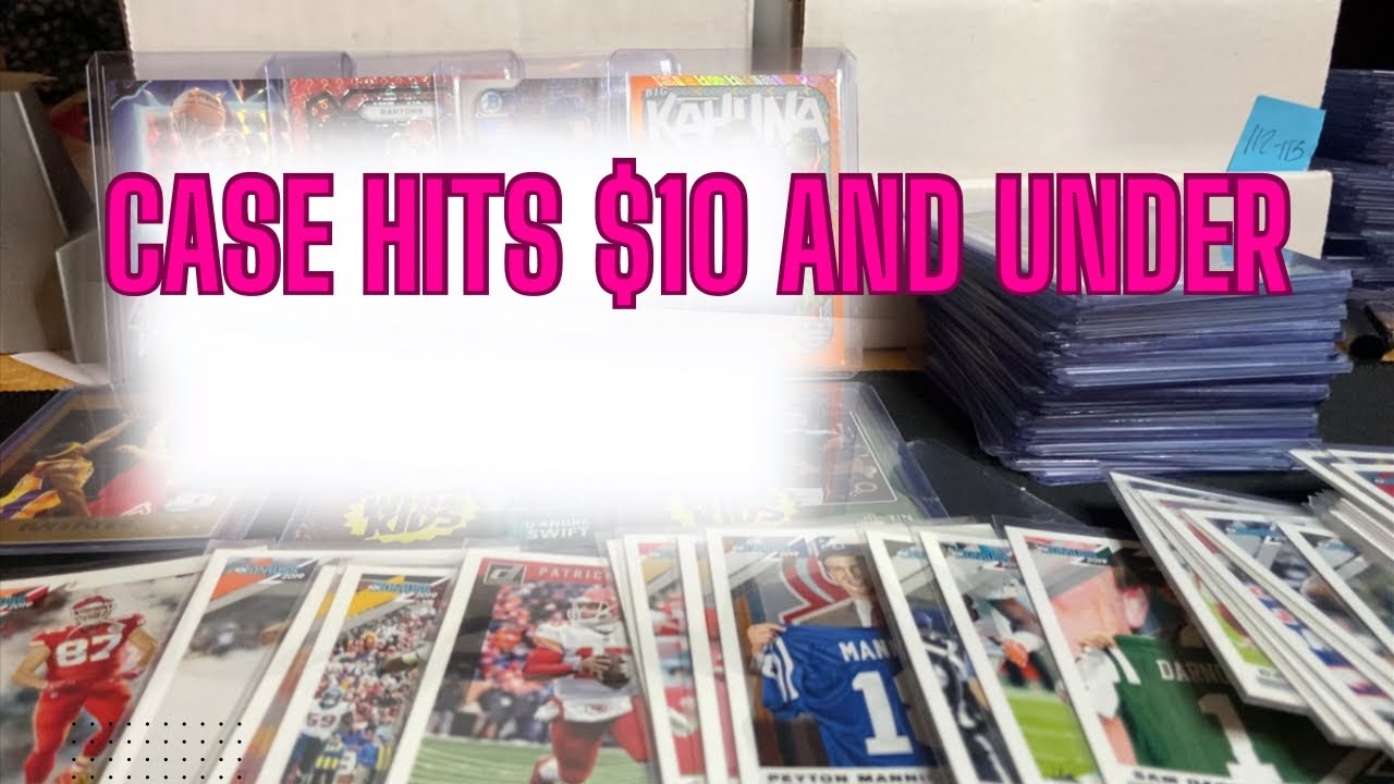 I Bought 4 CASE HITS for Less than $10 a Piece! SUPER RARE Sports Card ...