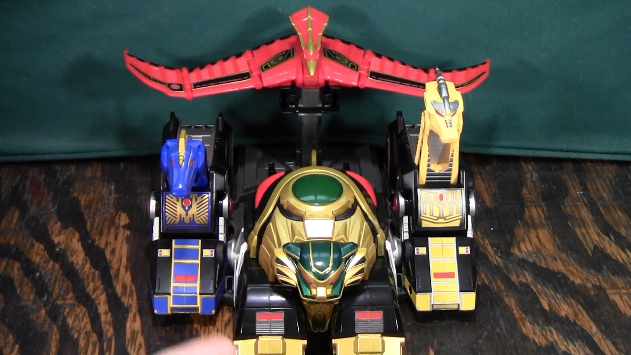 Mighty Morphing Power Rangers Legacy Thunder Megazord Review Part 1 ...