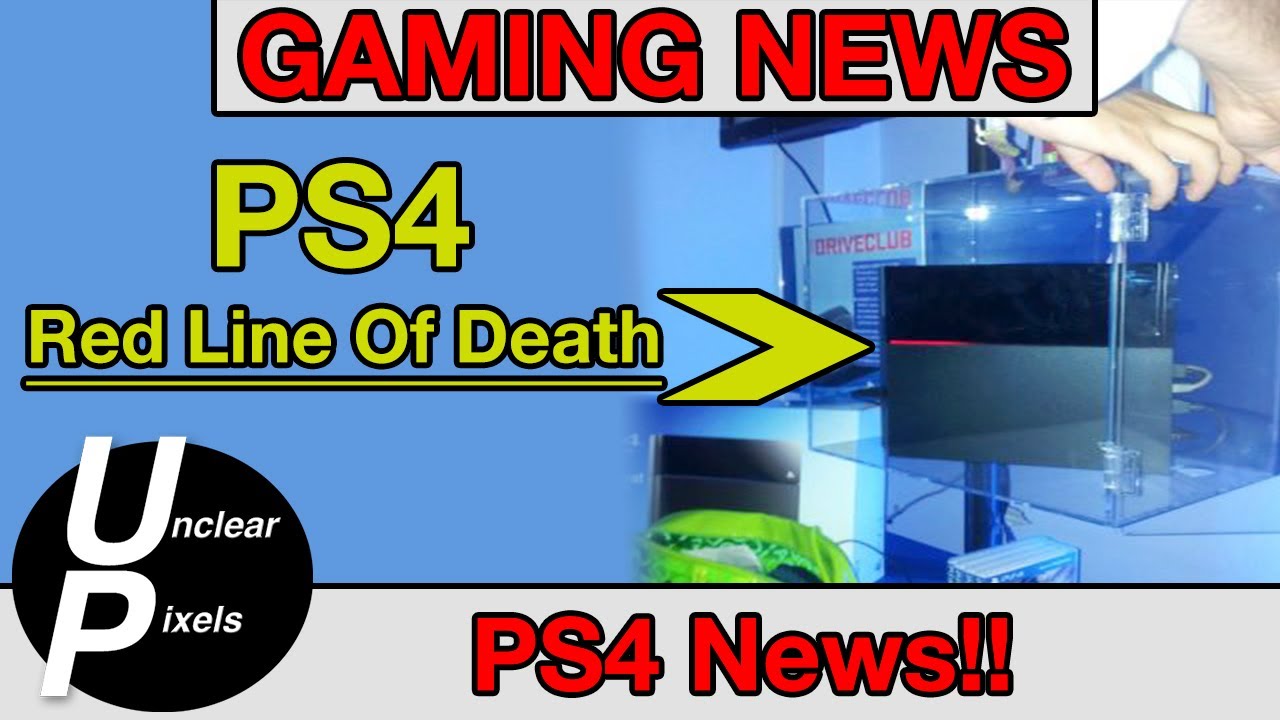 PS4 Red Line Of Death!?! - YouTube
