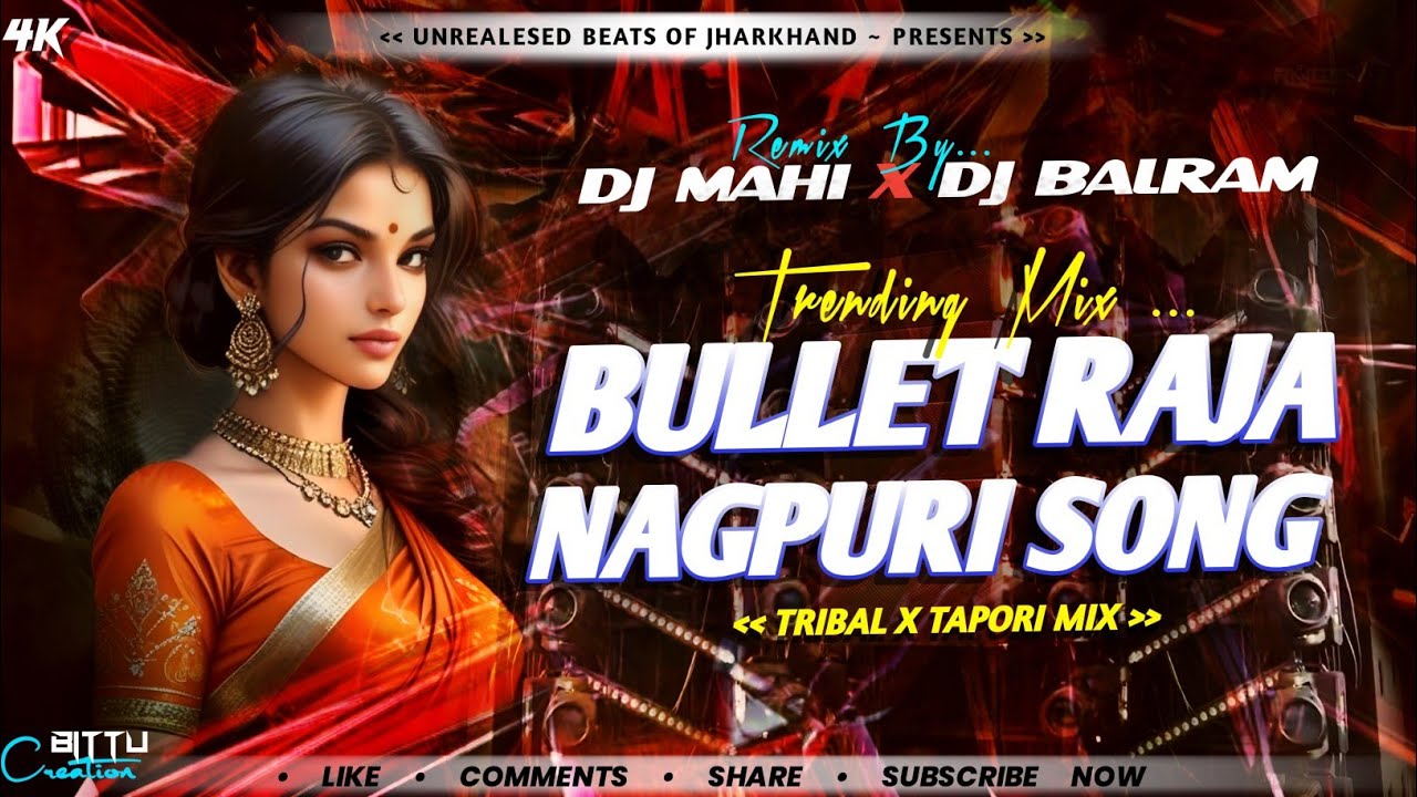 DJ SARZEN PARTY SETUP SONG - BULLET RAJA NAGPURI SONG (TRIBAL X TAPORI ...