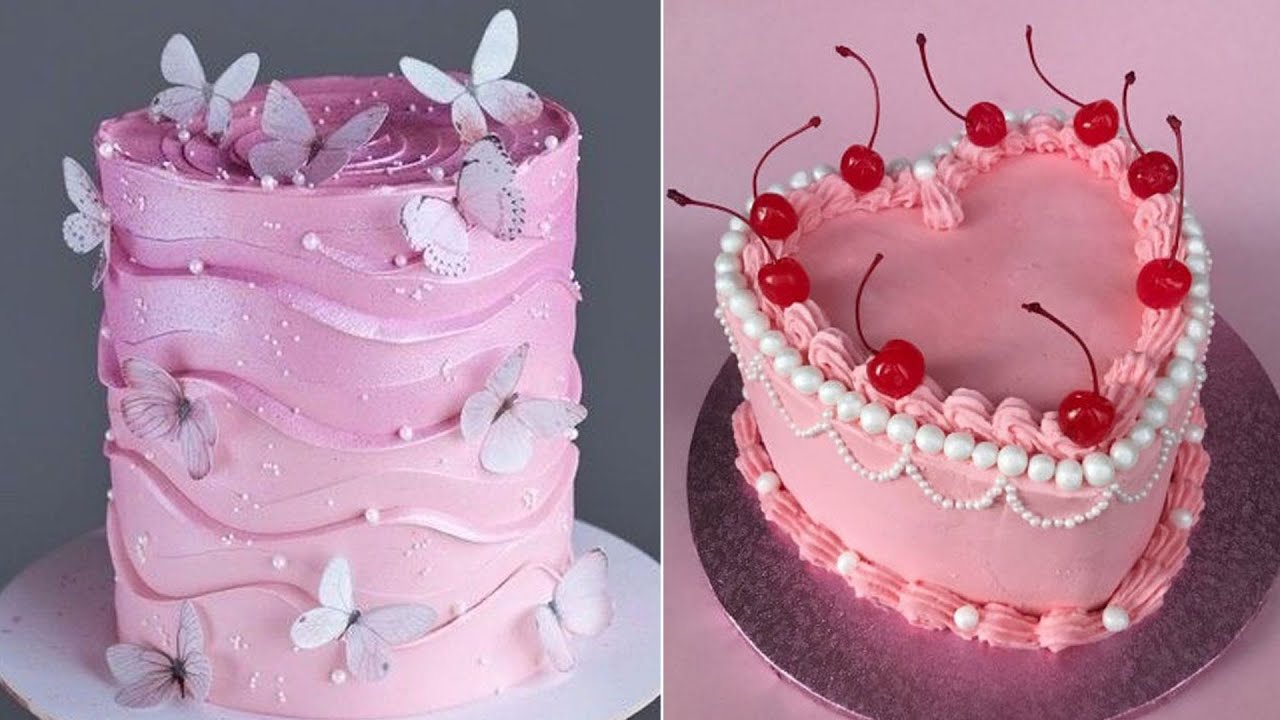 Satisfying Cake Decorating Amazing Cake Decorating Compilation Youtube
