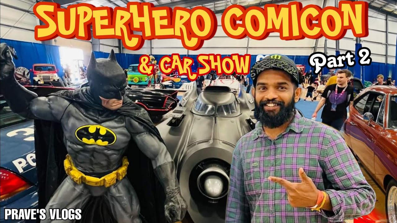 Sri Lankan Fan Explores Comic Con & Car Show (Part 2) 🇱🇰 - YouTube