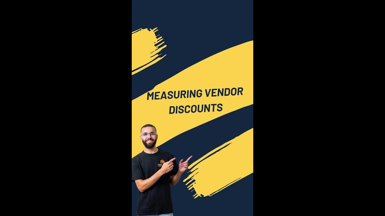 What are Vendor Discounts? #shorts - YouTube