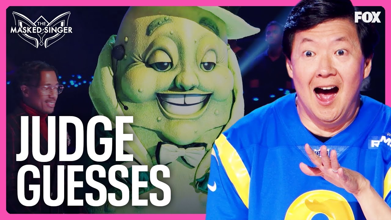 Judges Guess for the Pickle | Season 10 | The Masked Singer - YouTube