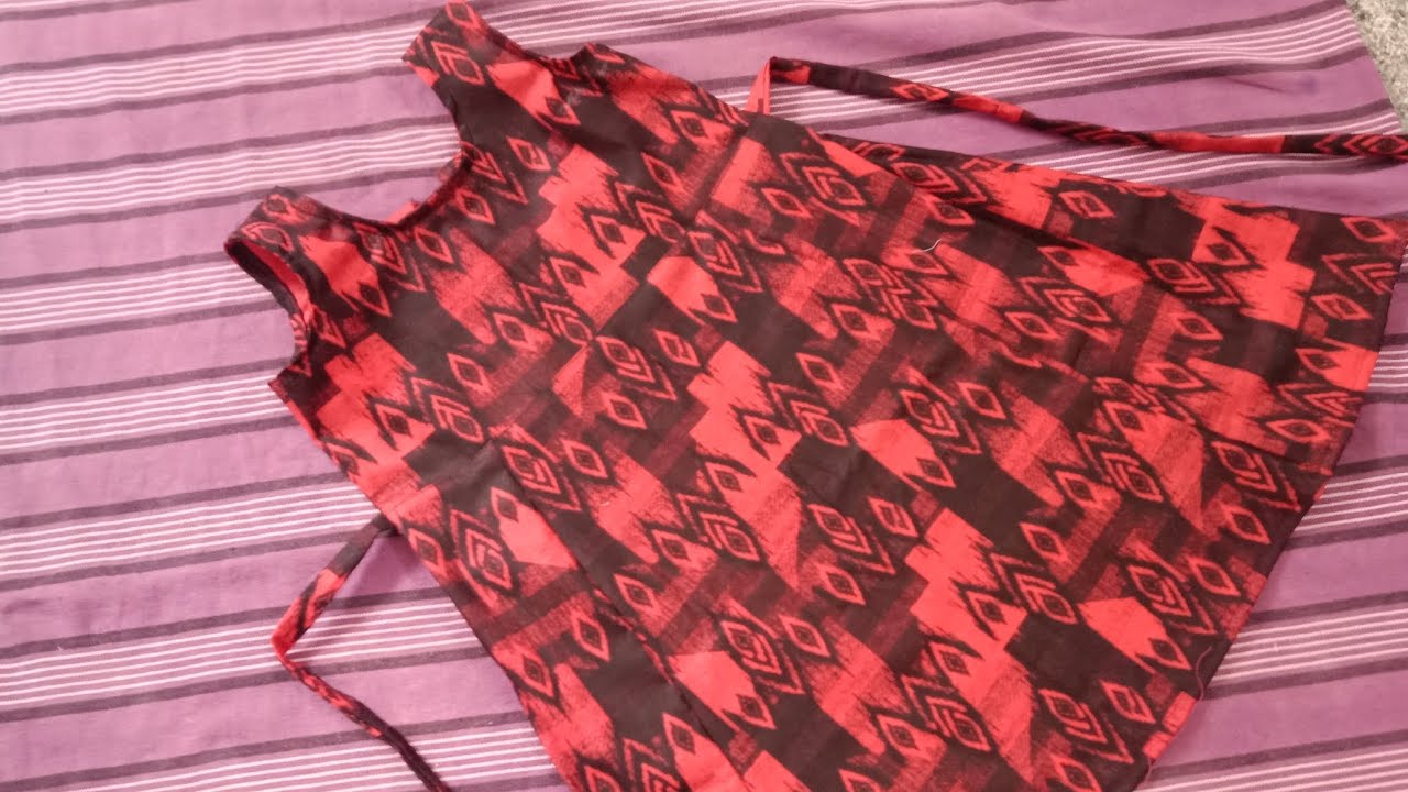 kids frock / 6 panel dress stitching video in Tamil - YouTube