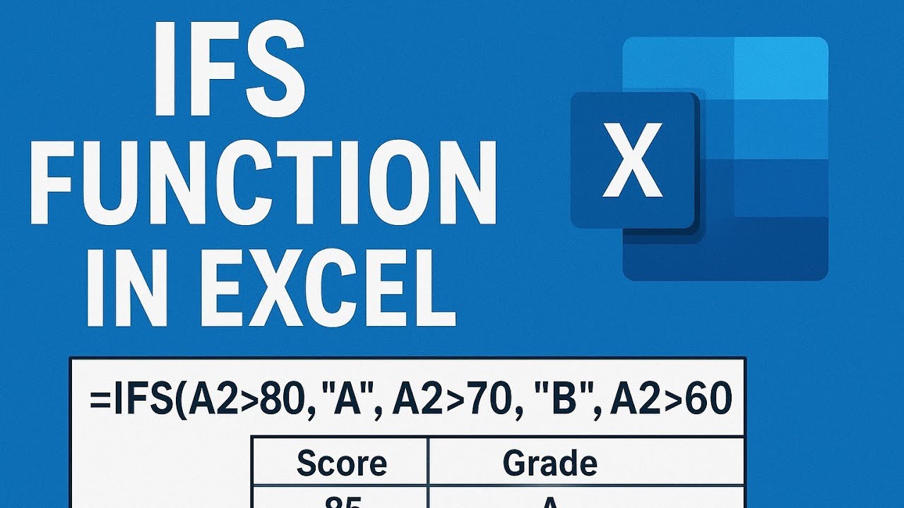 How to use IFS Function in Excel - Beginner to Pro #exceltips #excel # ...