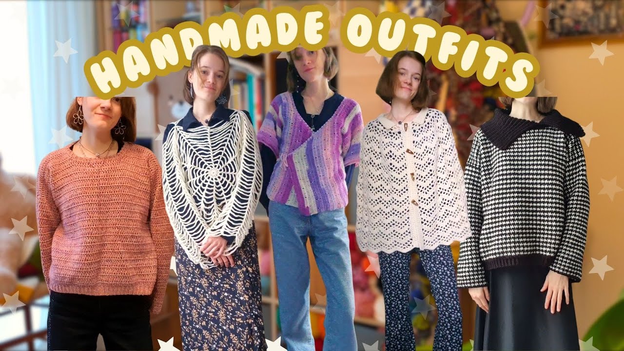WEARING HANDMADE OUTFITS FOR A WEEK - YouTube