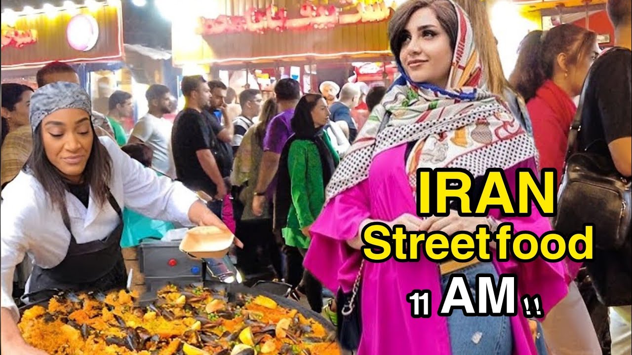 🔥IRAN🇮🇷Street Food in kerman, IRAN! AND What People in iran are Really ...