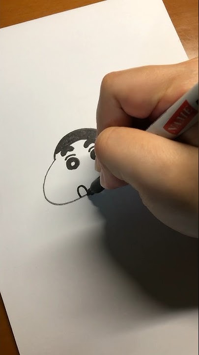 超簡單一起畫#蠟筆小新 | How to draw #CrayonShinchan | 新手不失敗 | 初學者容易上手 - YouTube