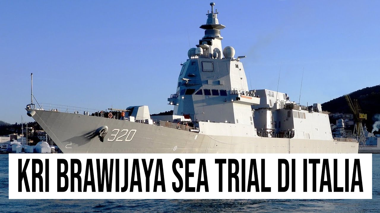 KAPAL PERANG KRI BRAWIJAYA AKAN DI LEPAS KE LAUT UNTUK SEA TRIAL - YouTube