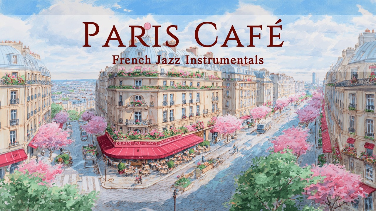 Paris Café Playlist - French Jazz Instrumentals | Relaxing Morning ...