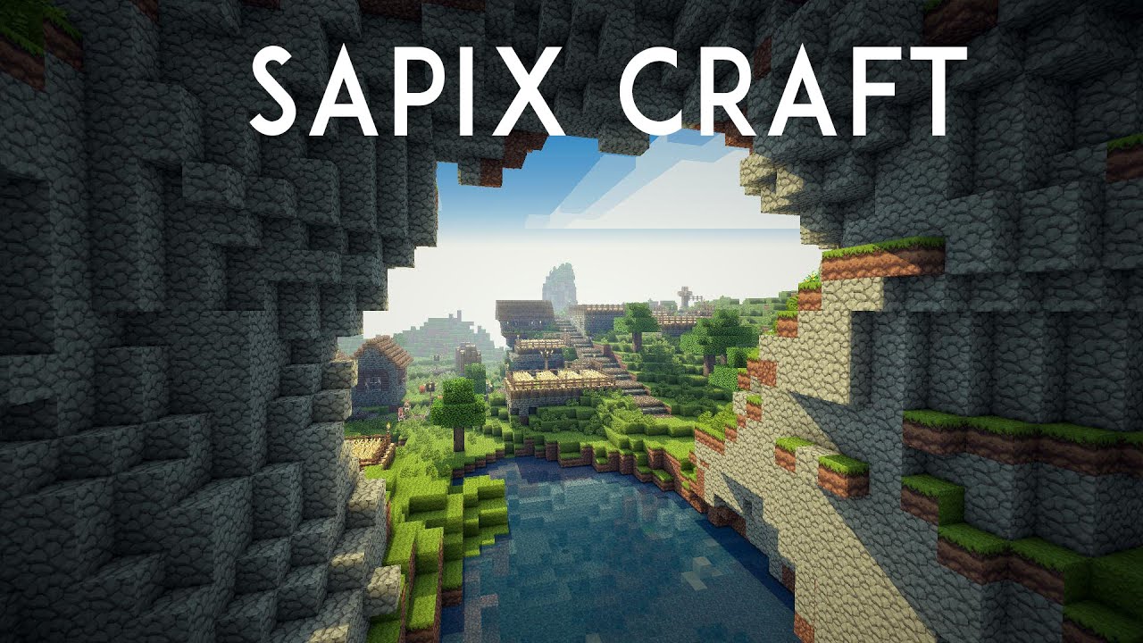 Sapix Craft Texture Pack|Review (1.9) - YouTube