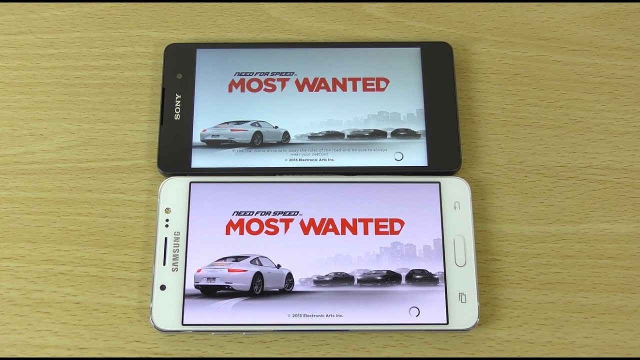 Sony Xperia E5 vs Samsung Galaxy J5 2016 - Gaming Comparison! - YouTube