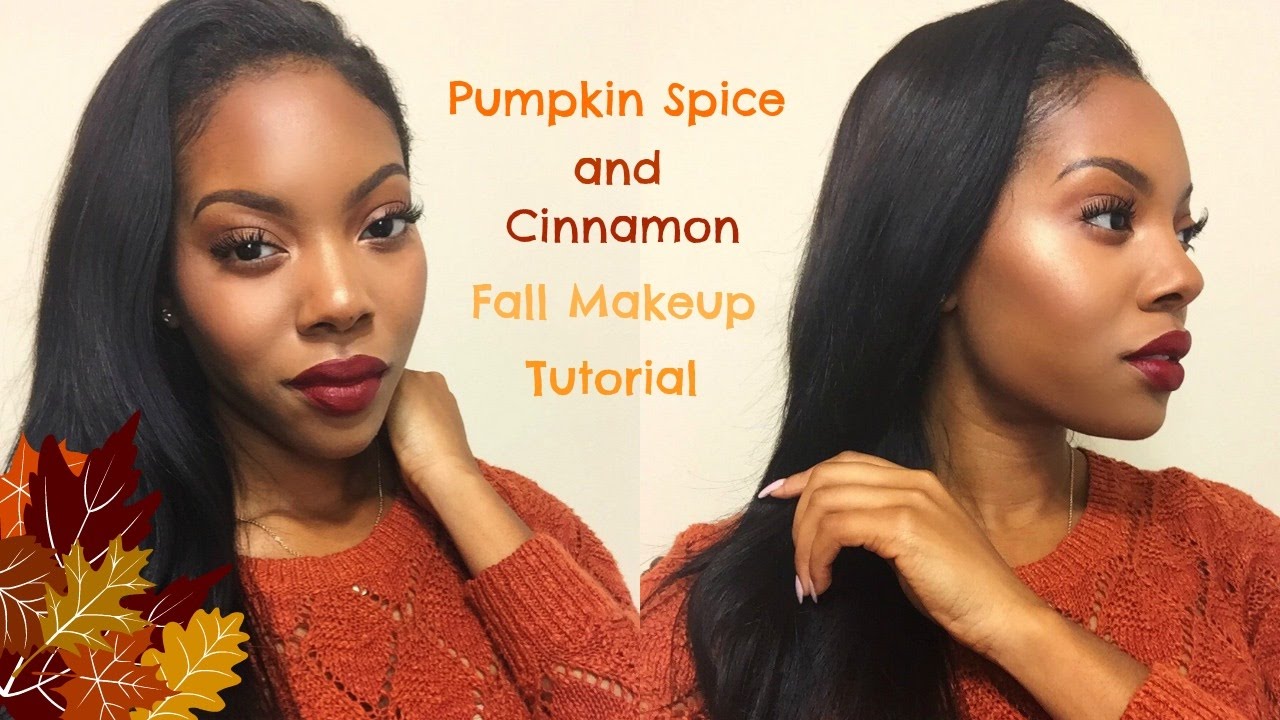 Pumpkin Spice and Cinnamon Fall Makeup Tutorial - YouTube