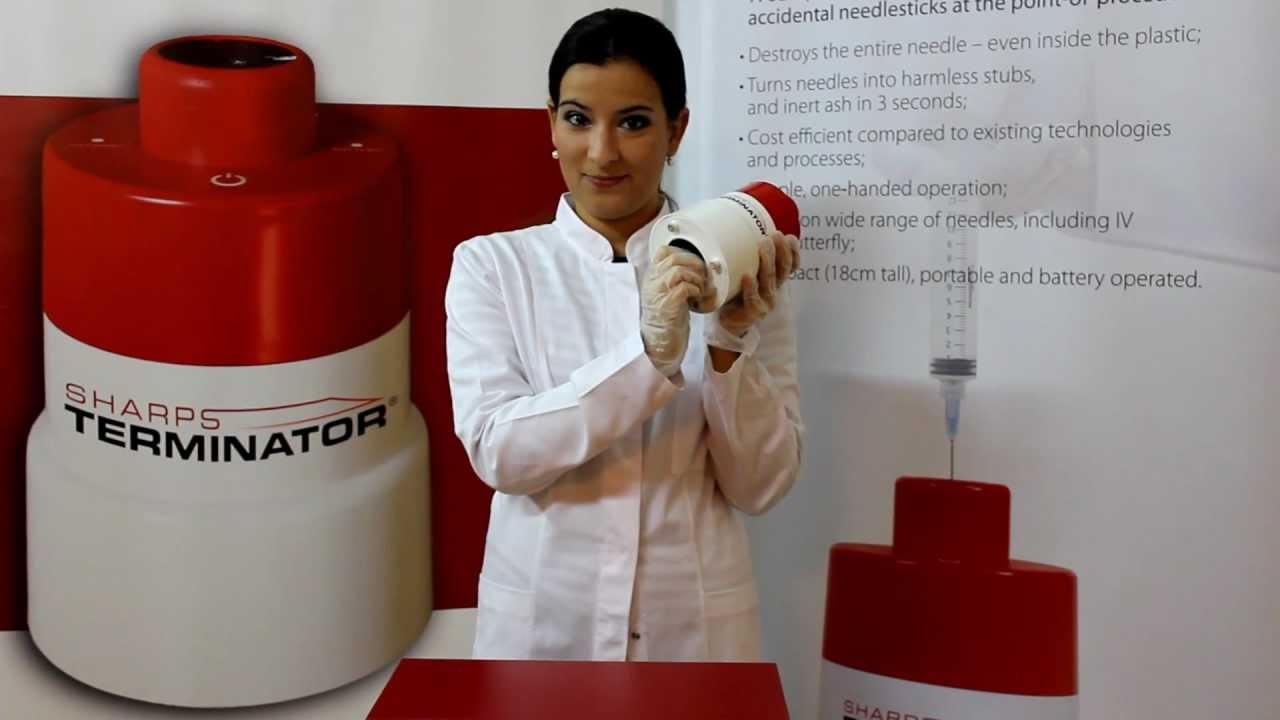 Sharps Terminator - Part 3 - Demonstration - YouTube