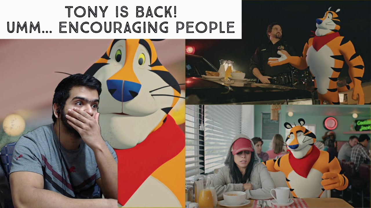 Tony The Tiger is Back! CG Reaction - YouTube