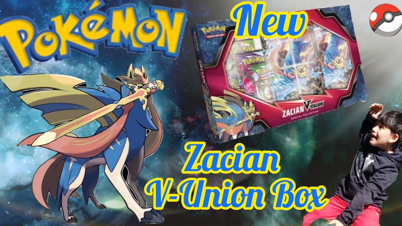 Zacian V-Union Box opening - YouTube