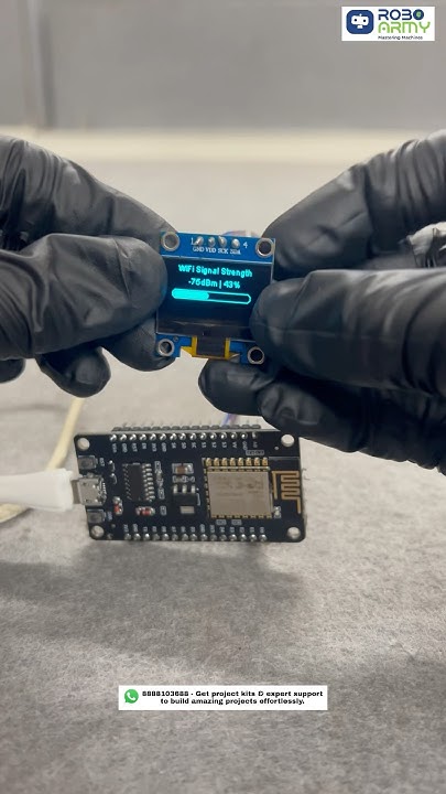 Discover Nearby Wi-Fi Networks with ESP32 | Signal Strength Revealed #scienceproject # ...