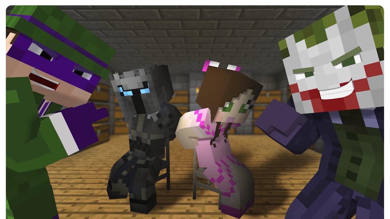 Batman and Robin Rescue PopularMMOs and Jen! (Minecraft Roleplay) - YouTube