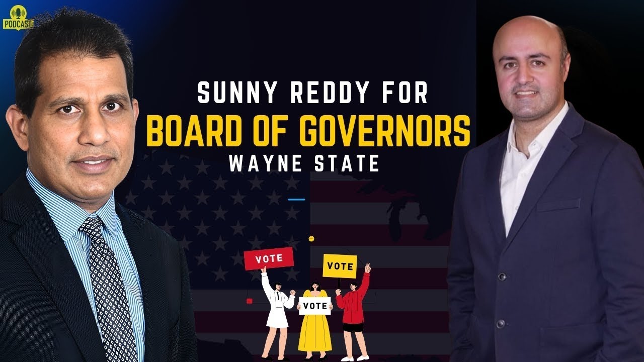 Sunny Reddy For Board Of Governors - YouTube