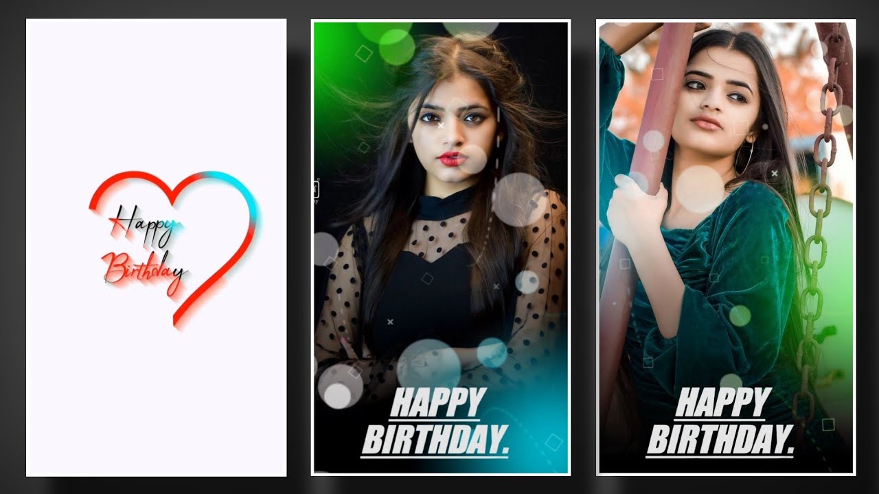 Birthday Video Editing | Happy Birthday Video Editing | Birthday Video ...