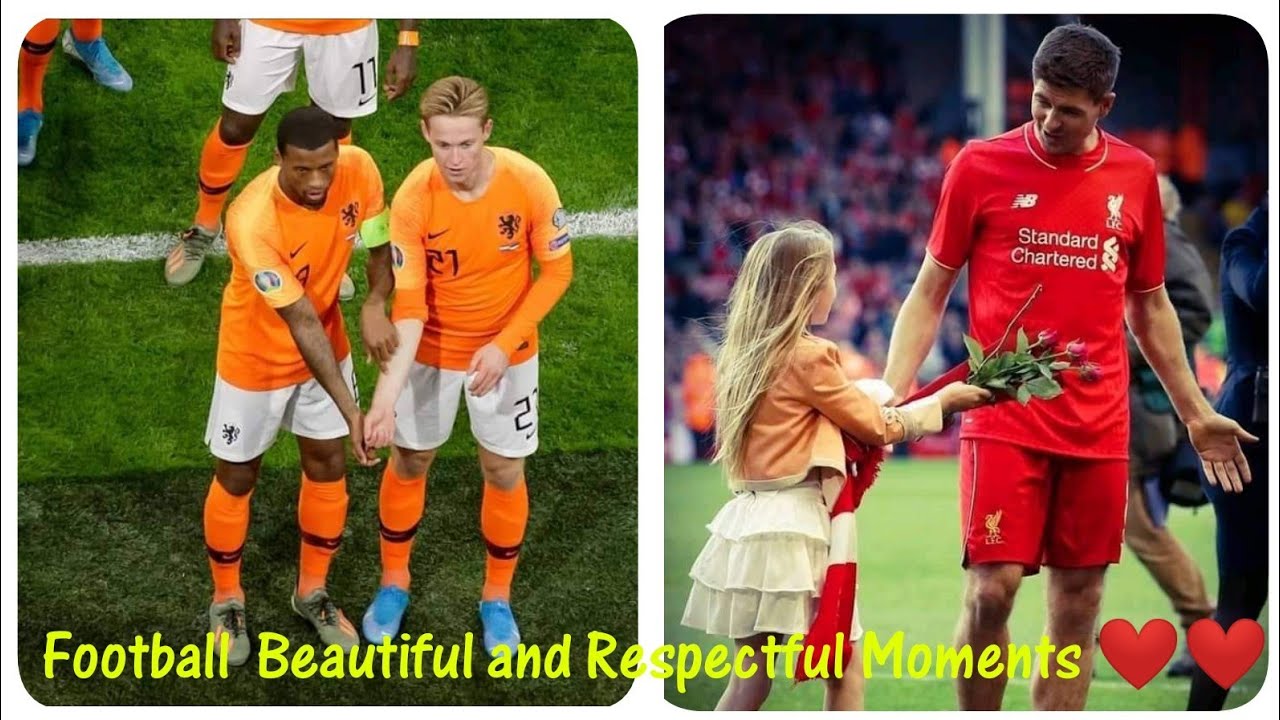 Top 10 Football Beautiful and Respectful Moments|HD|Football Beautiful ...