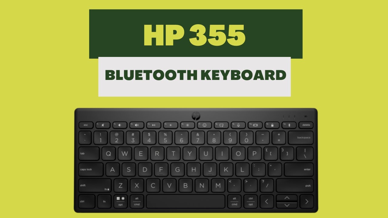 HP: 355 Compact Multi-Device Bluetooth Keyboard | Pixeldust Studios ...
