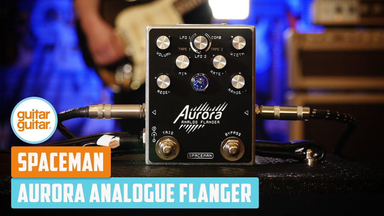 Spaceman Aurora Multimode Analogue Flanger | Demo & Sounds - YouTube