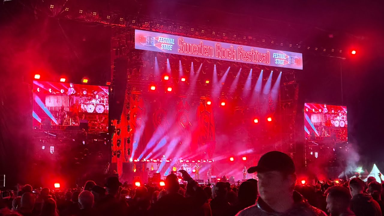 Slipknot Live Concert at Sweden Rock Festival 2025 (Part 2) - YouTube