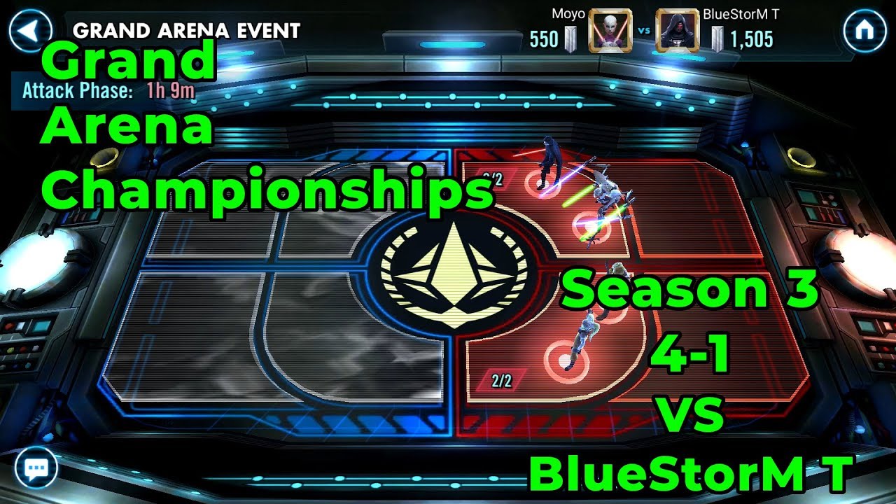 Grand Arena Championships Division 5 Season 3 4-1 vs BlueStorM T ...