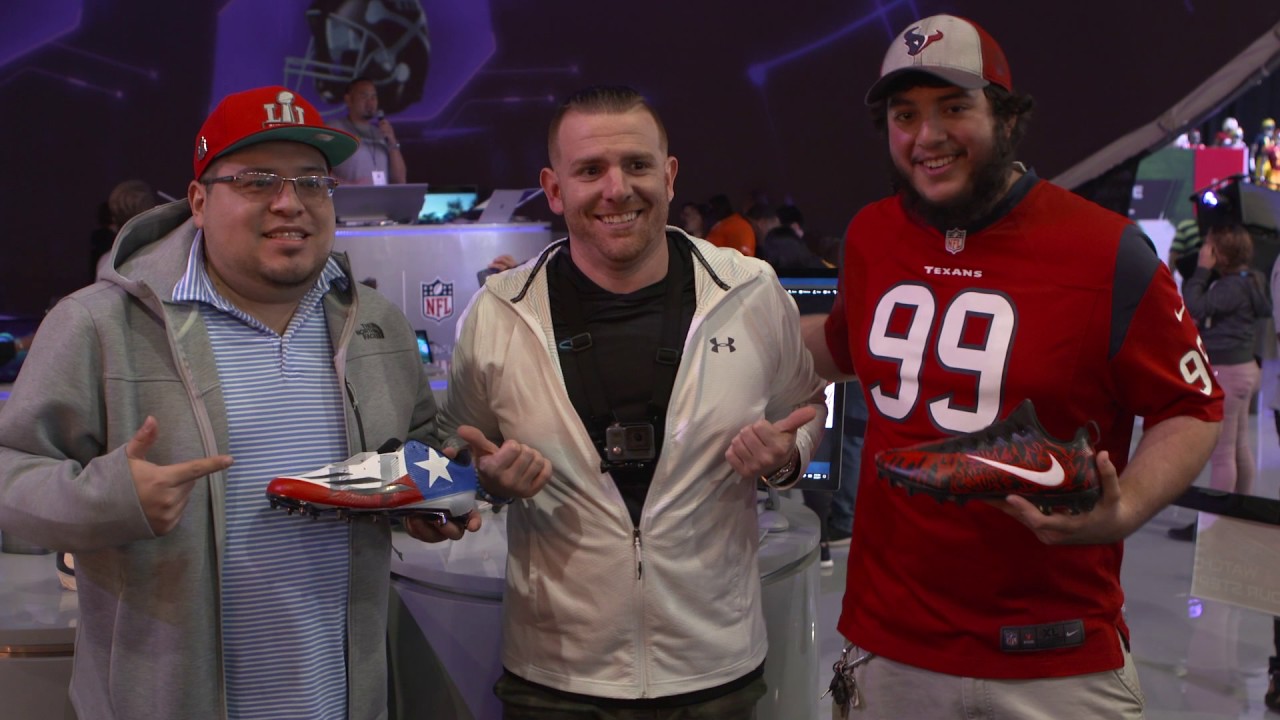 Microsoft NFL Cleats Design Contest - YouTube