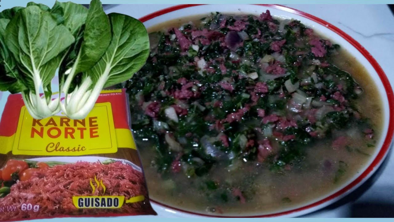 MASARAP NA LUTONG BAHAY NA SWAK SA BUDGET/GINISANG PECHAY WITH CORNED ...