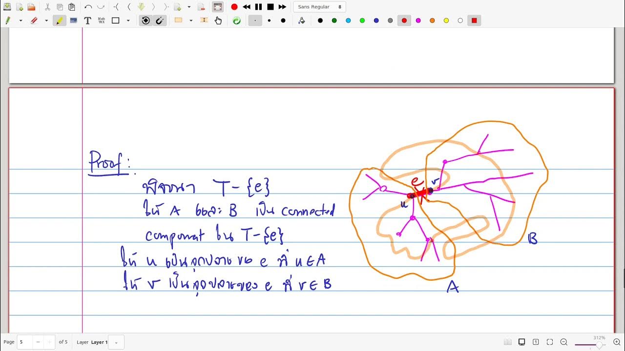 01204313/63 Algorithms EP08.3 - Cycle property, reverse delete algorithm, implementations - YouTube